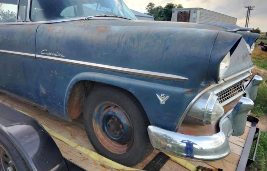 For Sale:1955 Ford Customline 2dr Sedan, 272 V8, 3-speed w/OD - Project ...