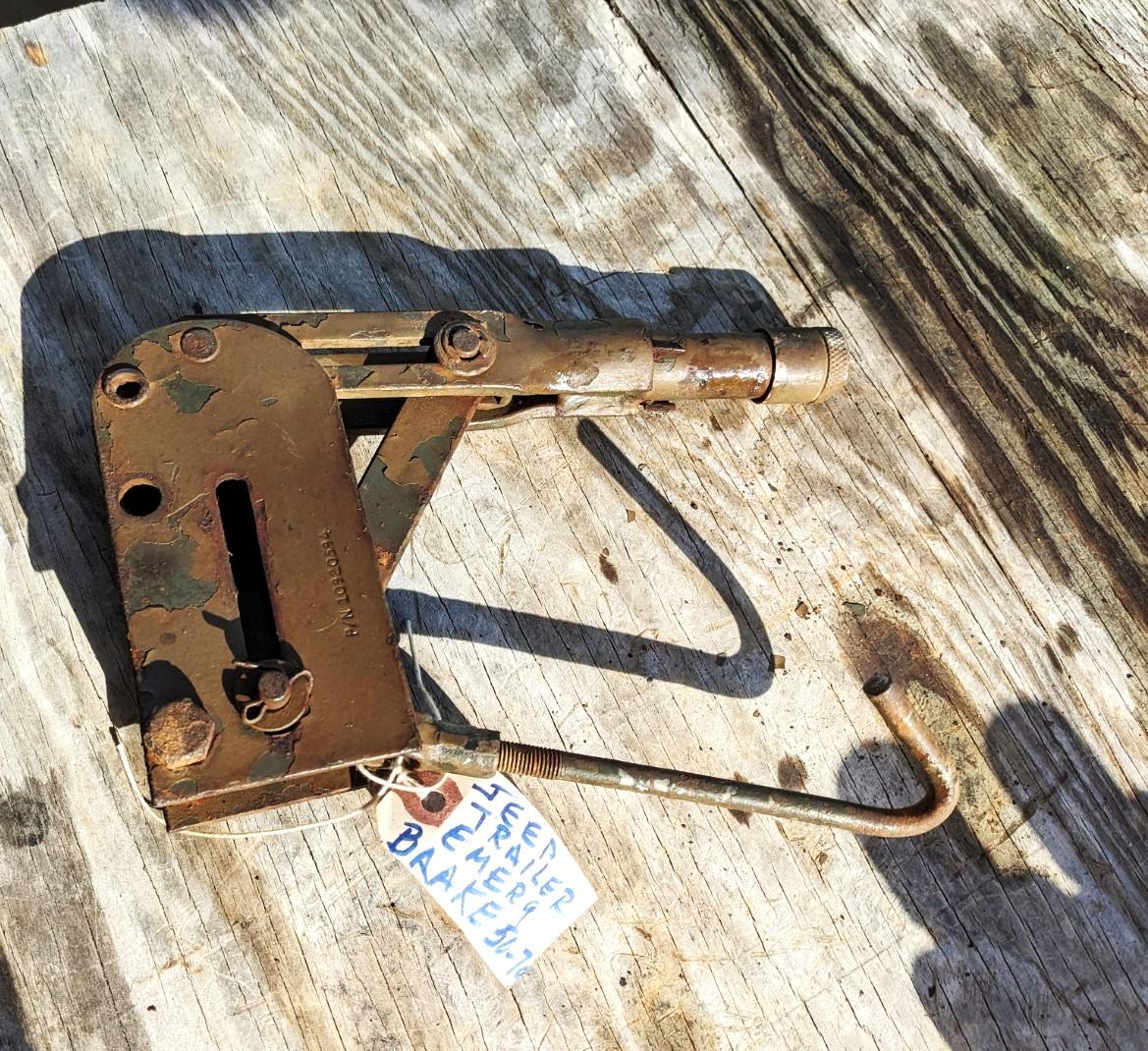 JEEP TRAILER HAND BRAKE [I BELEVE MAYBE 1970-1980S ] WHAT DO YOU THINK ...