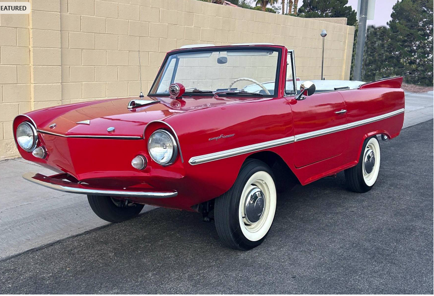 Looks like a REALLY nice Amphicar has just been listed on Doug DeMuro's ...