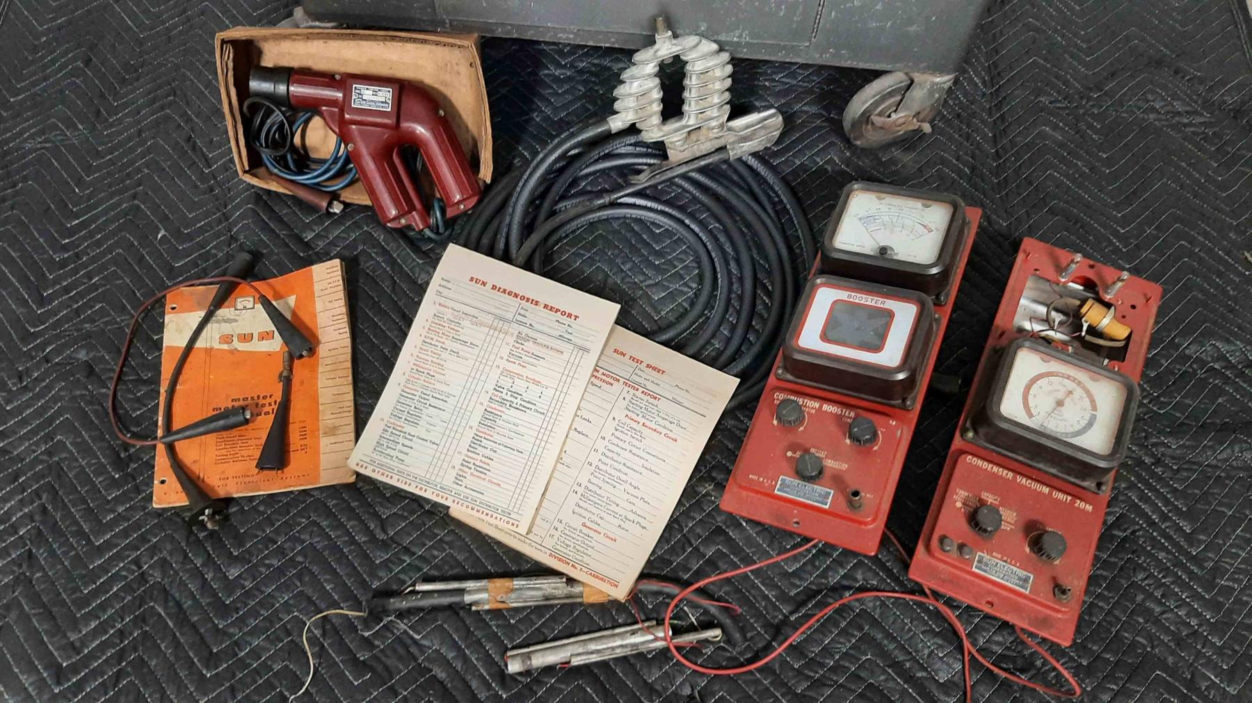 FS: Sun Master Motor Tester 6v / 12v -- rebuilt -- Hershey delivery ...