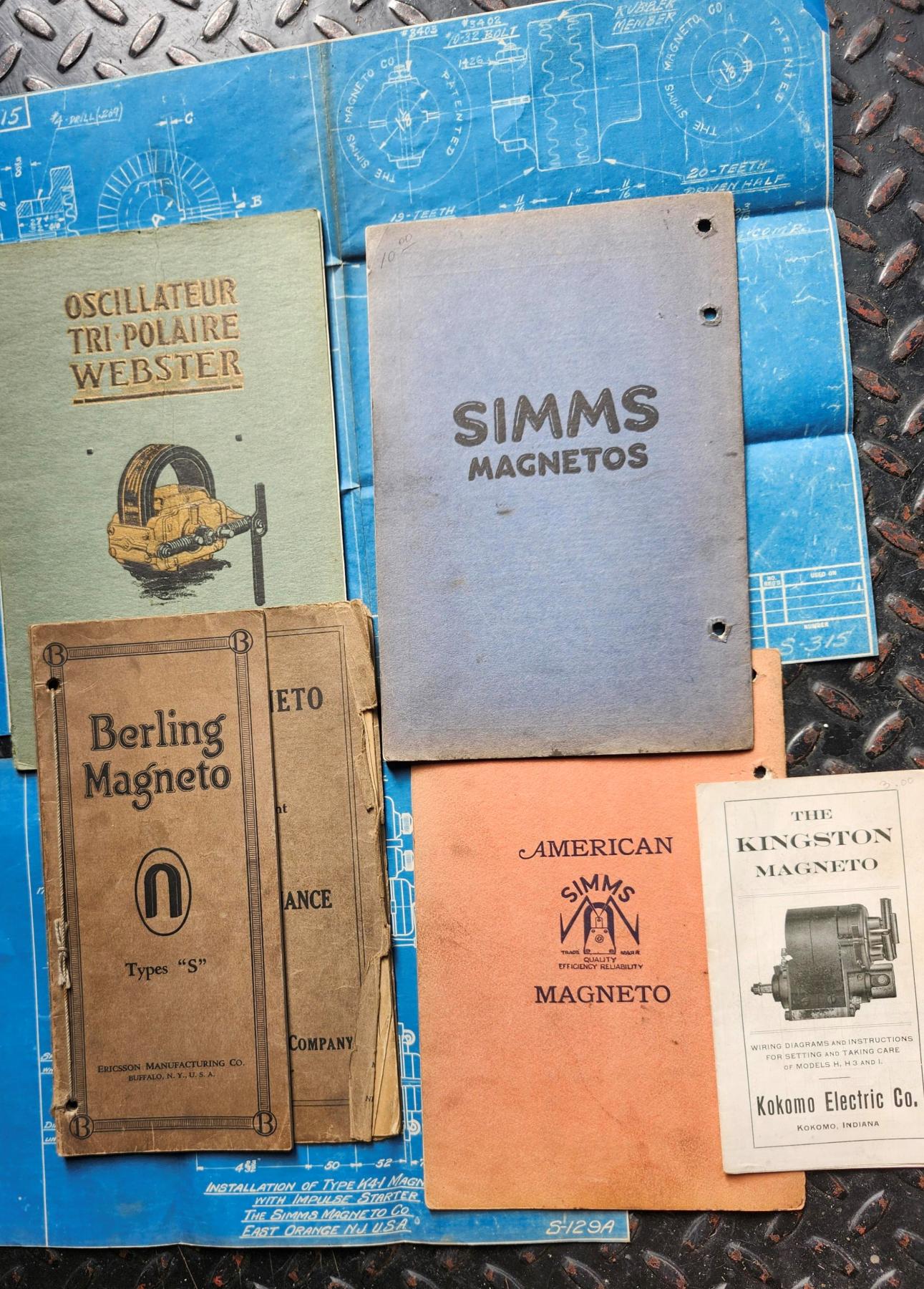 For Sale: Original Early Magneto Literature from Simms, Berling ...