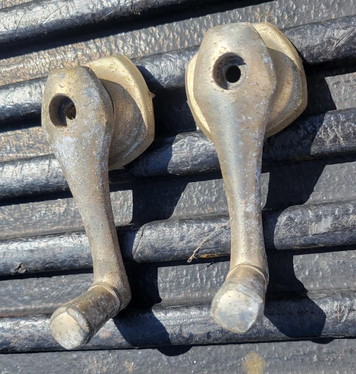 c. 1930 Window Crank Handles w/ Escutcheons - What is it? - Antique ...