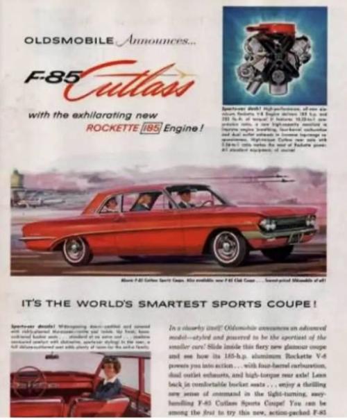 For Sale: 1962 Oldsmobile F85 Cutlass 2dr Coupe, 215 V8, 74K miles ...