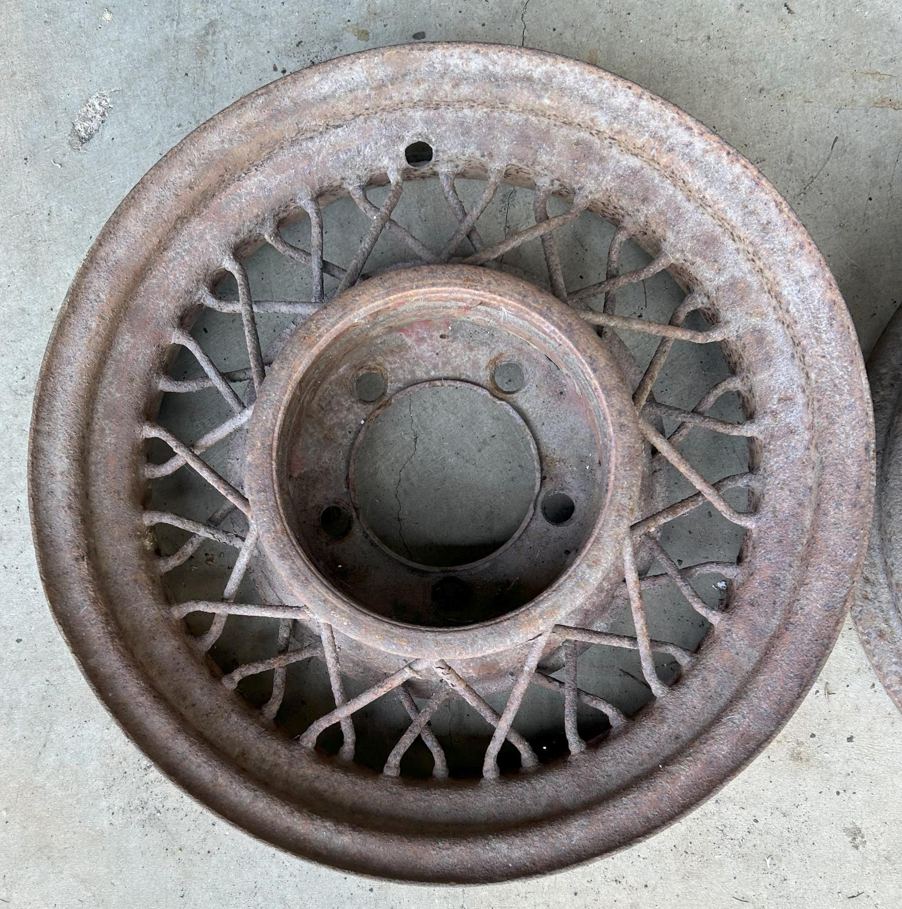 Kelsey Hayes Wheels - Not Ford - European? - What is it? - Antique ...