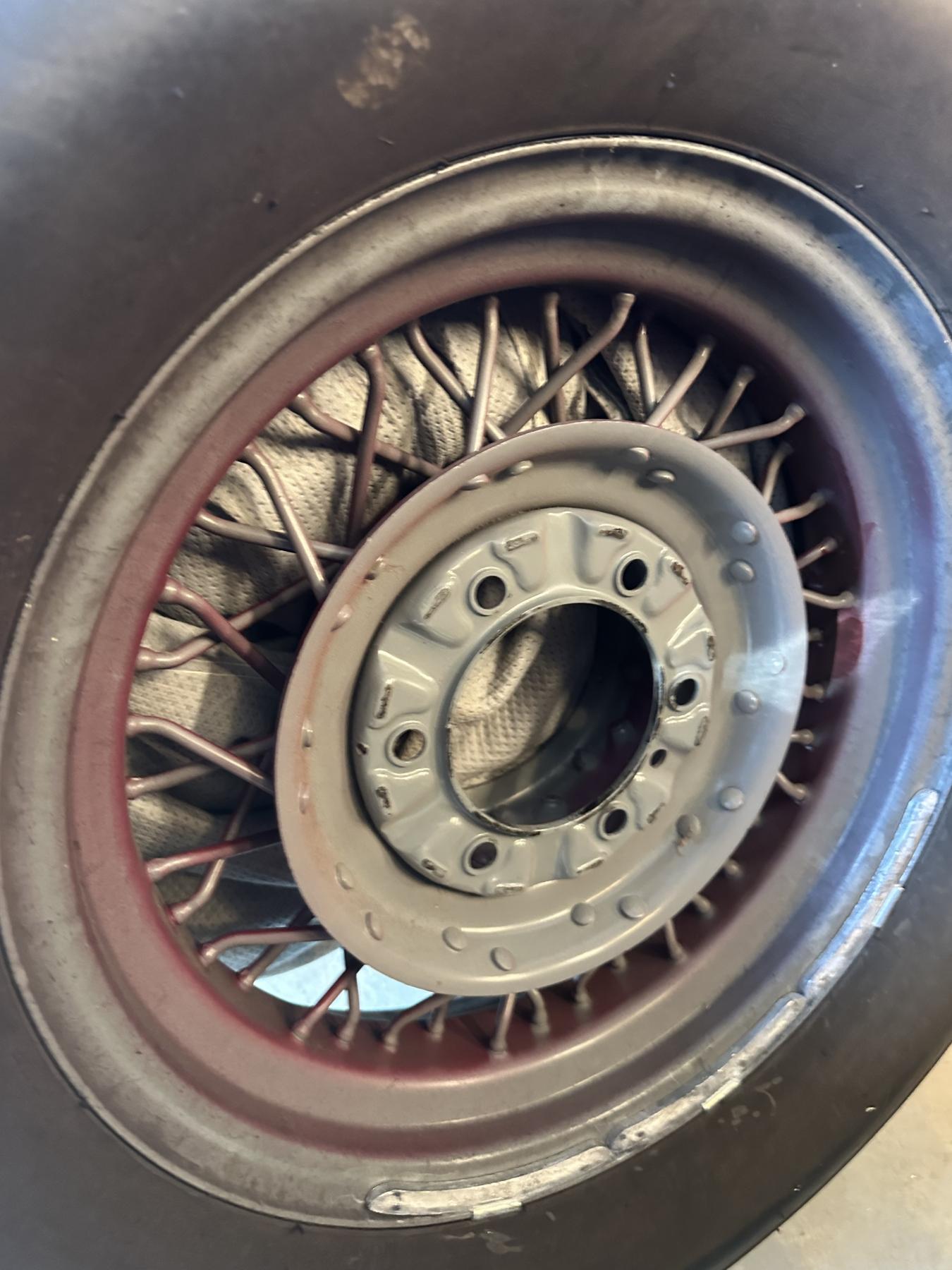 Straightening wire wheels 1936 Packard 1402 - Technical - Antique ...