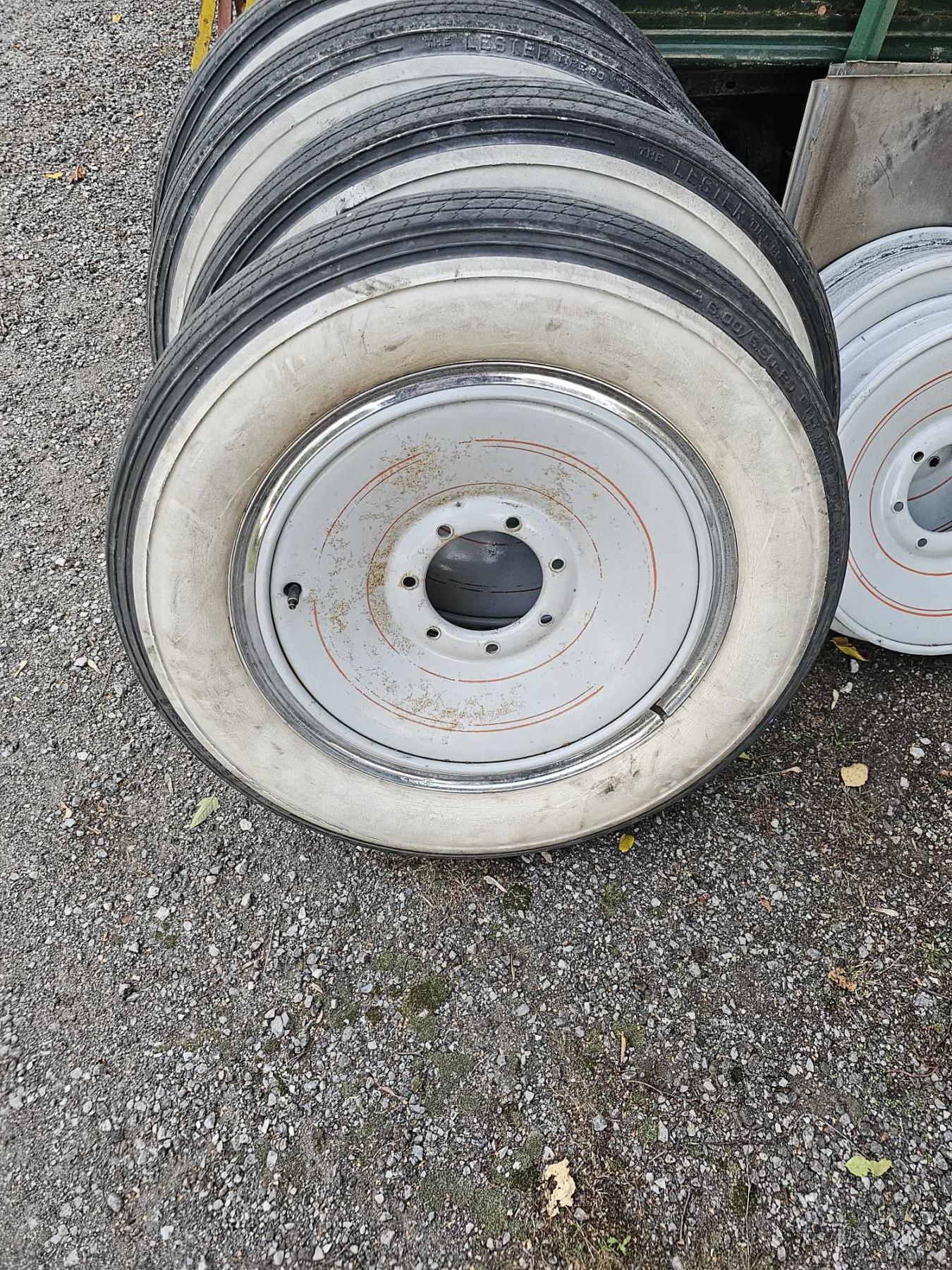 1930 Packard Standard Eight 7-Lug hub 20” wheels, hub covers and dust ...