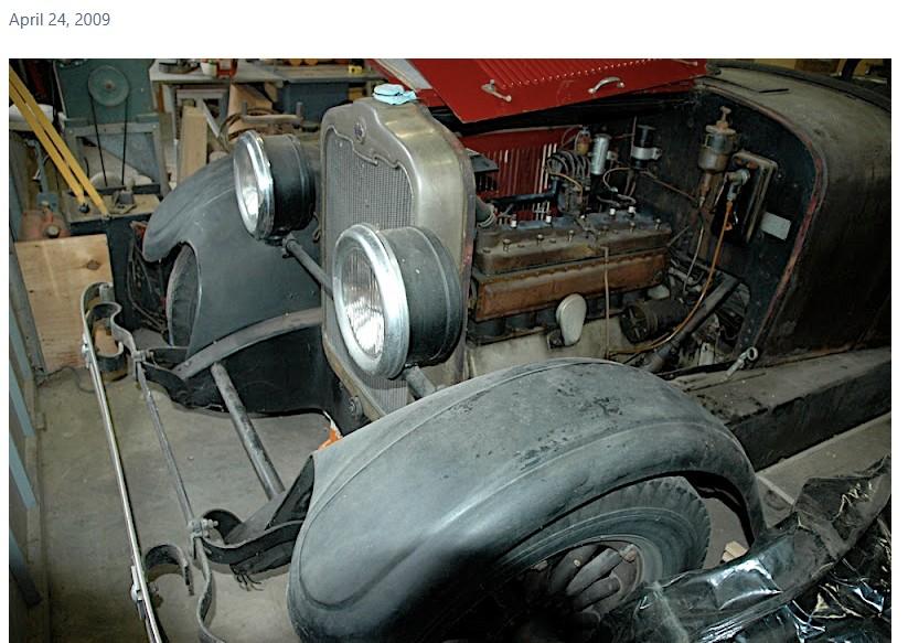 Late 1920s car,what is is? - What is it? - Antique Automobile Club of ...