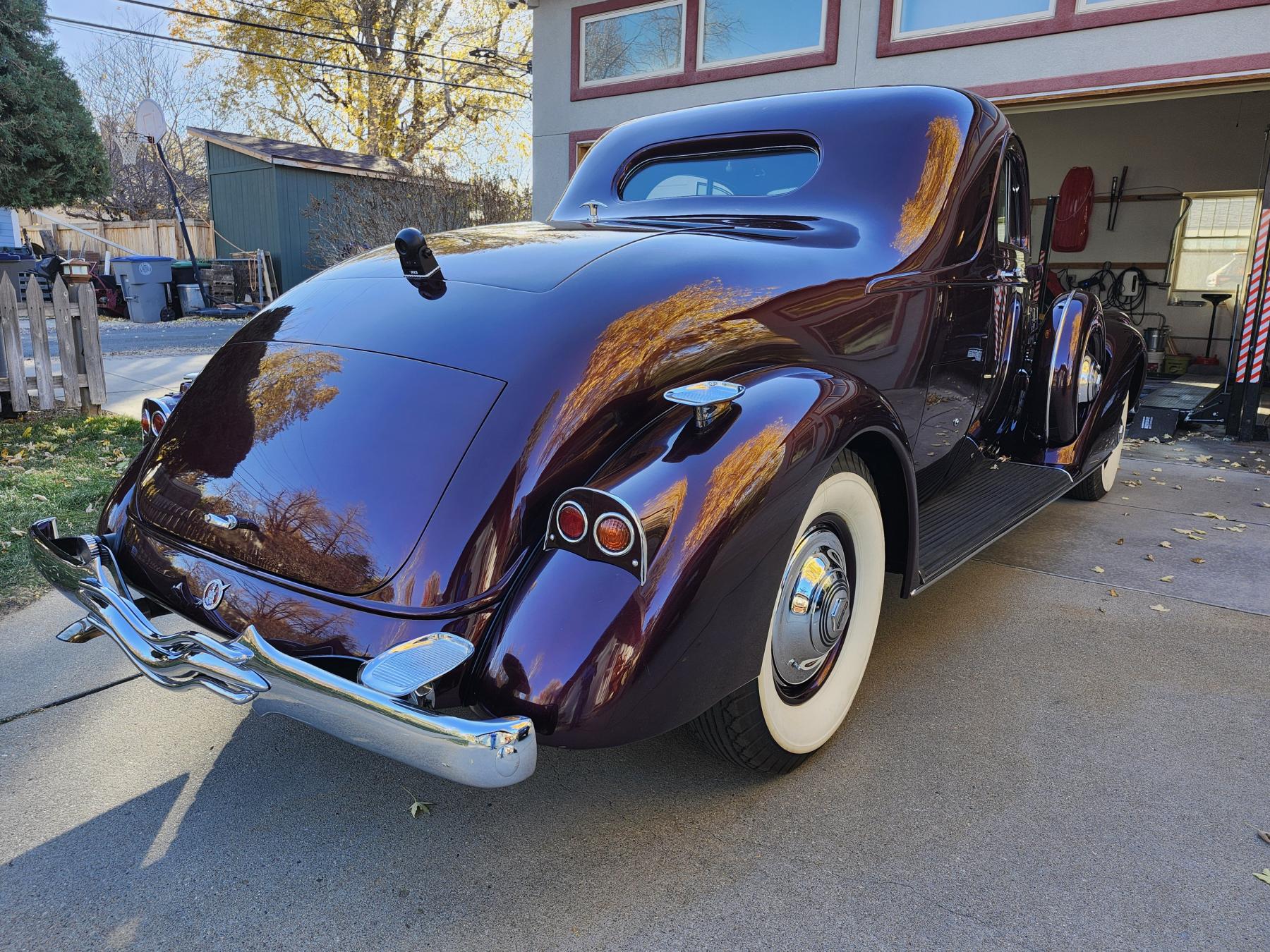 Death Wobble (1936 1602-12 Coupe) - Pierce-Arrow - Antique Automobile ...
