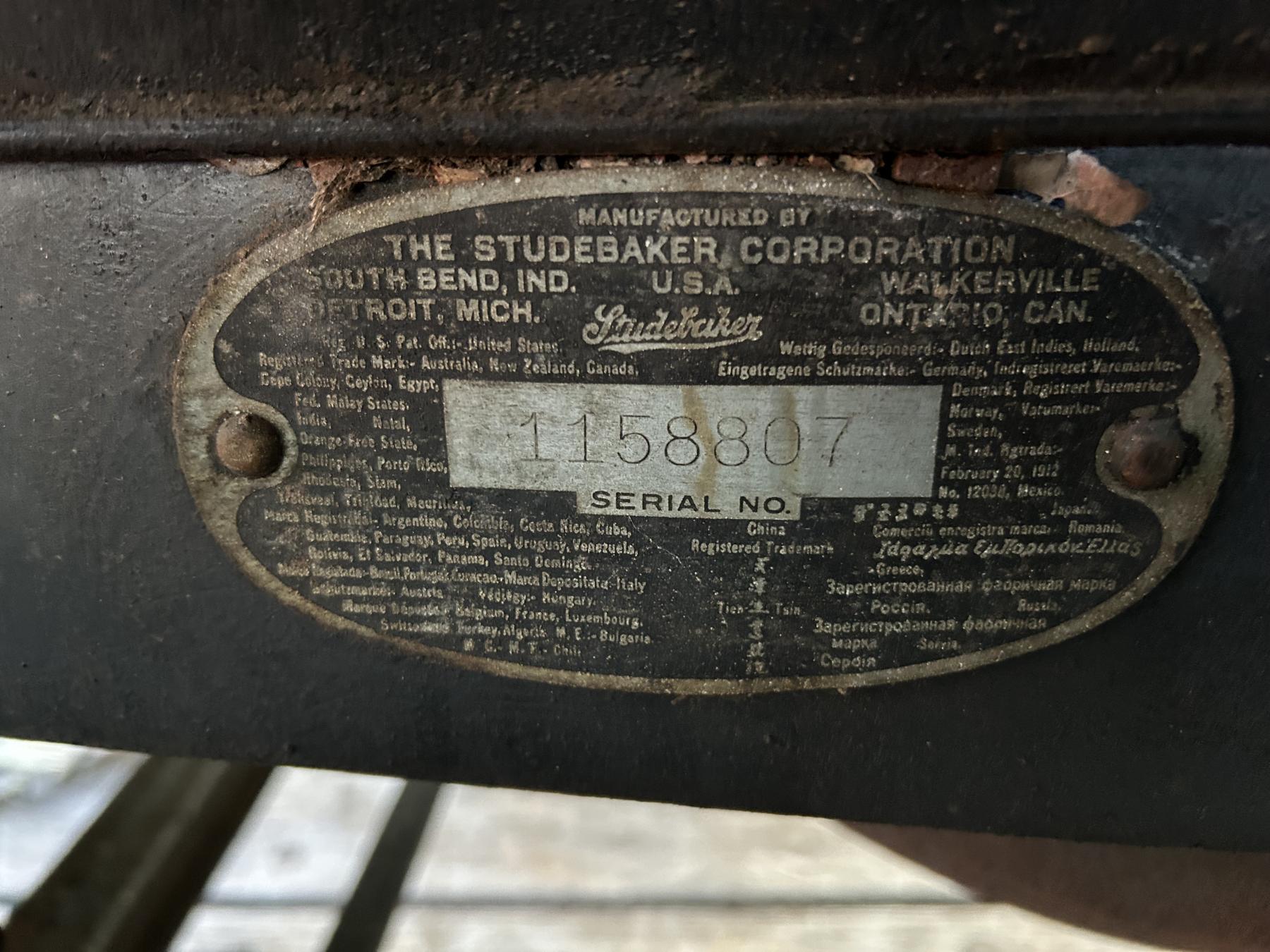 1923 studebaker sedan - need parts - Studebaker, Erskine & Rockne ...