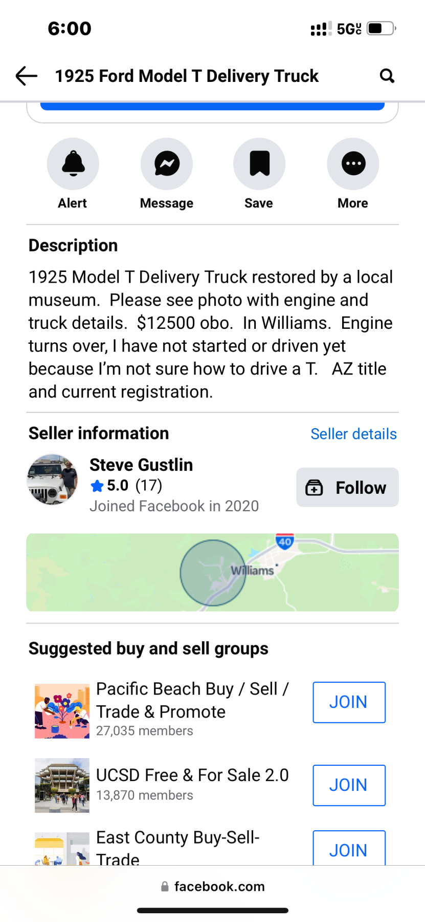 1925 Ford Model T Delivery Truck, not mine. - "Not Mine" Automobiles ...