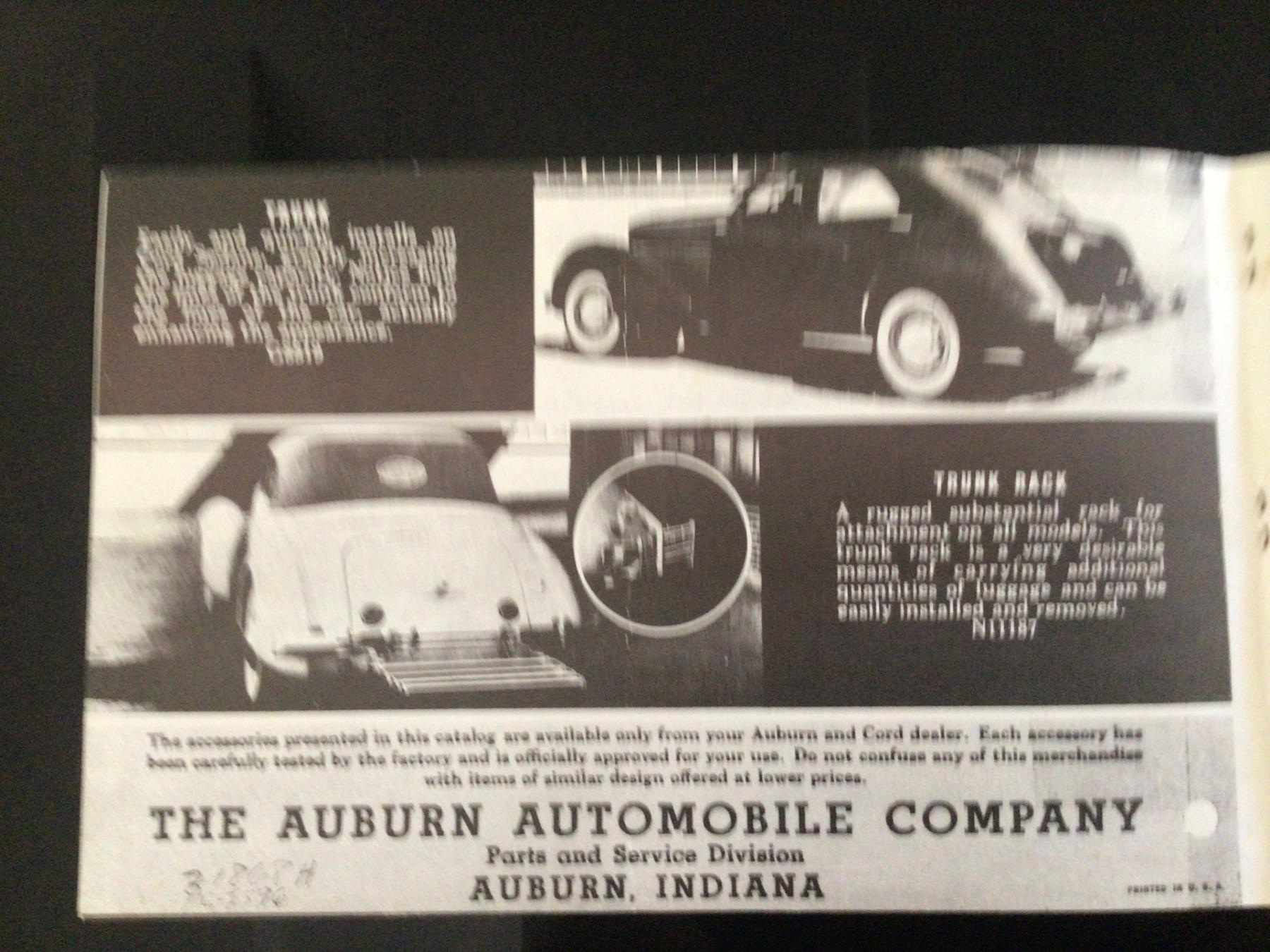 Looking for information on the Factory Accessories Catalogue for 810 ...