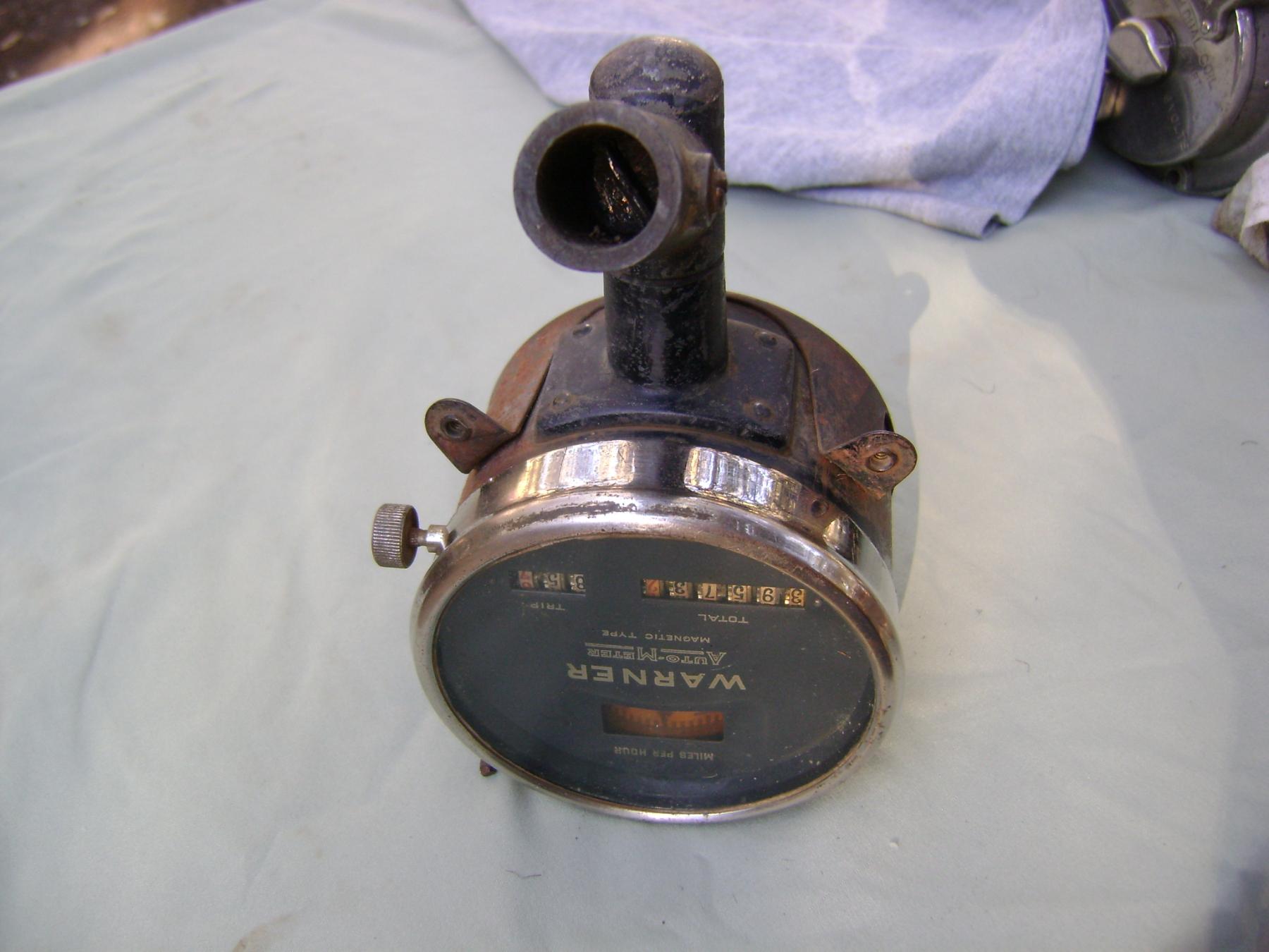 warner speedometer...odometer...and trip mileage..old - What is it ...