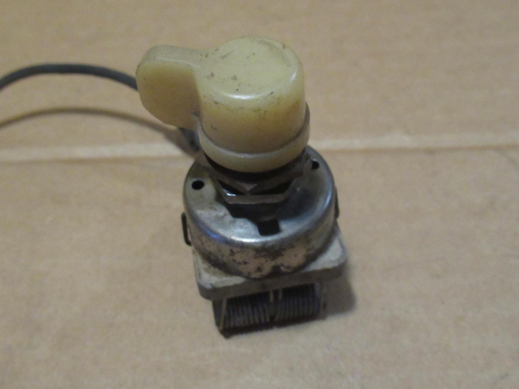 Heater or Light Control Switch 1940's ? - What is it? - Antique ...