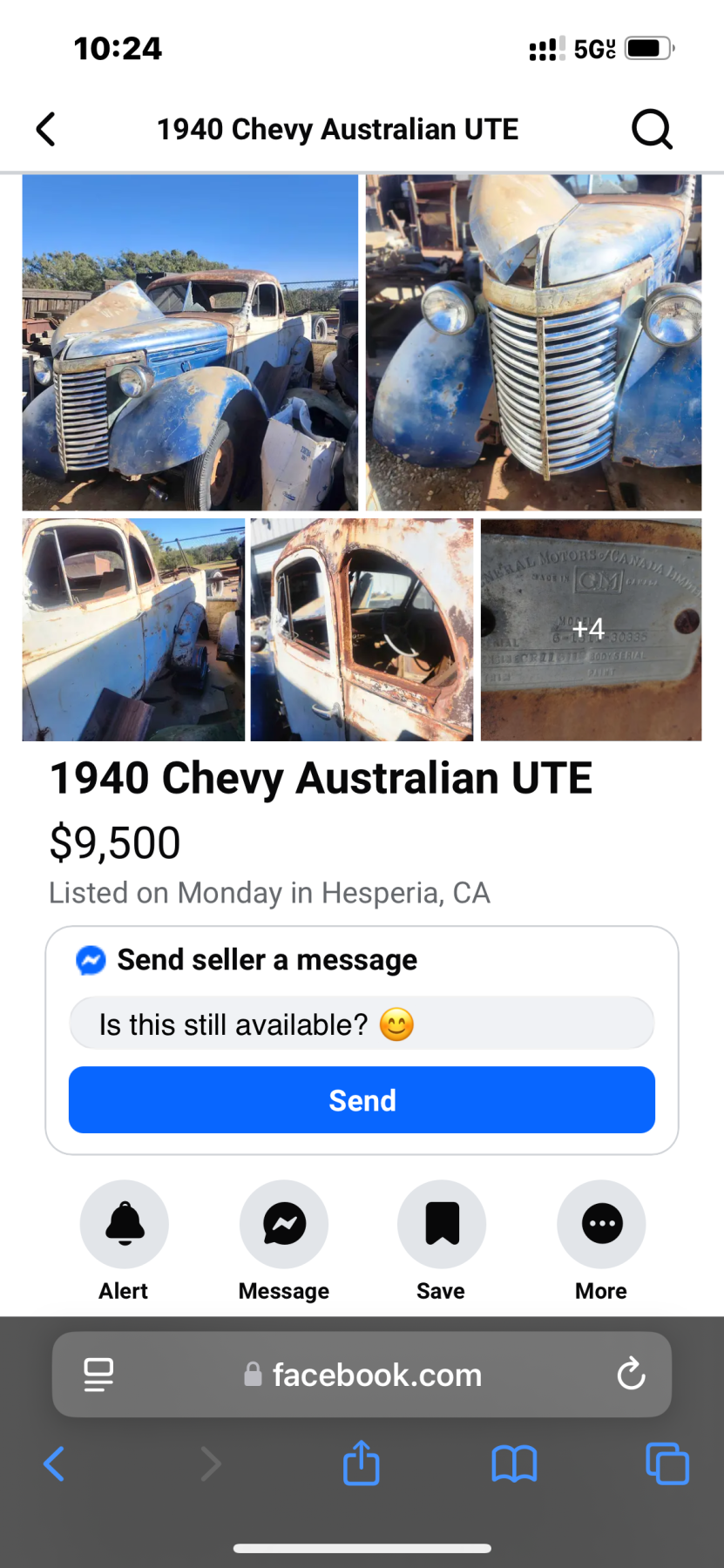 1940 Chevy Australian UTE, not mine. - "Not Mine" Automobiles For Sale ...