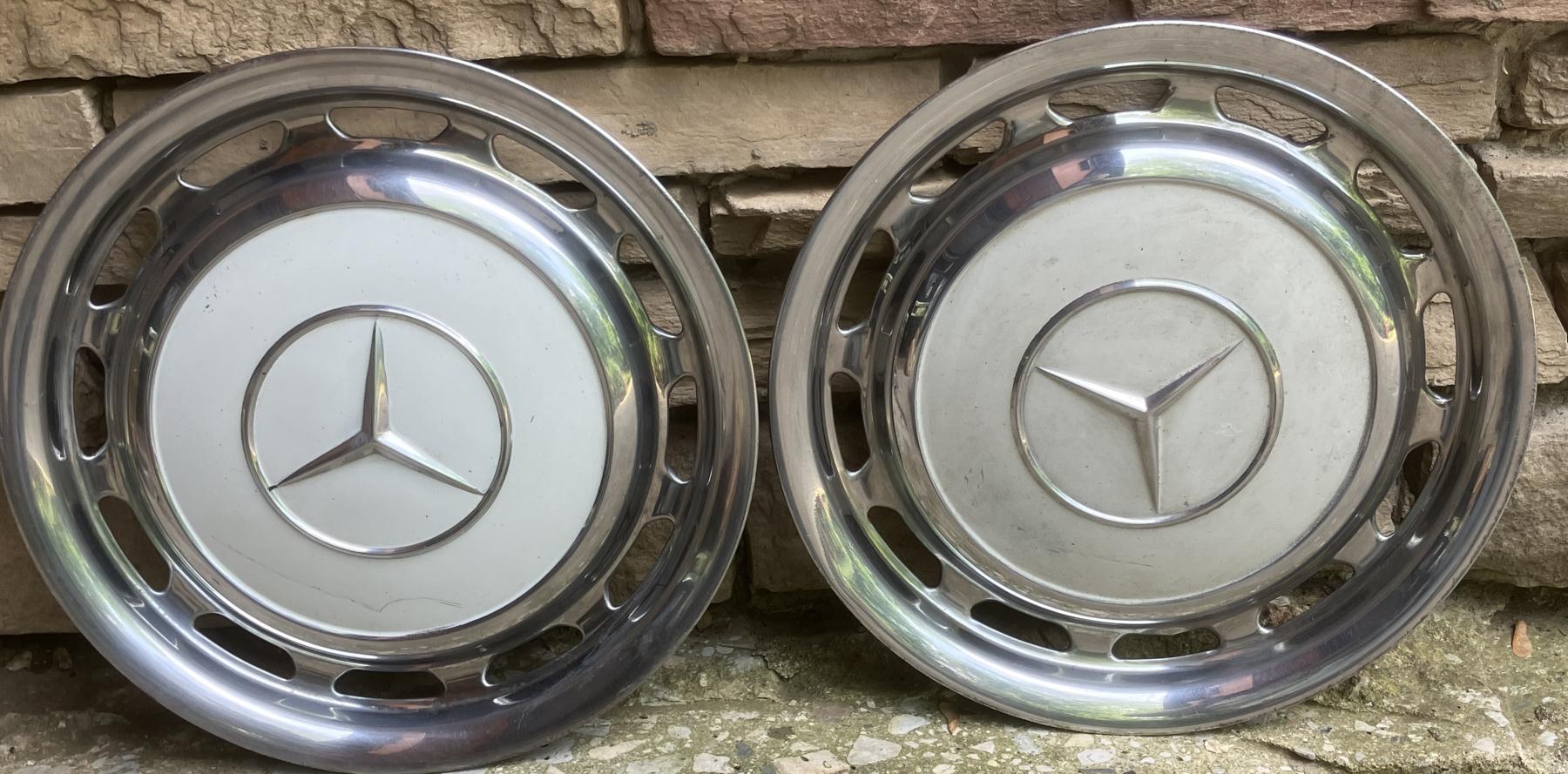Mercedes 220 emblems & hubcaps .... - German Automobiles - Antique ...