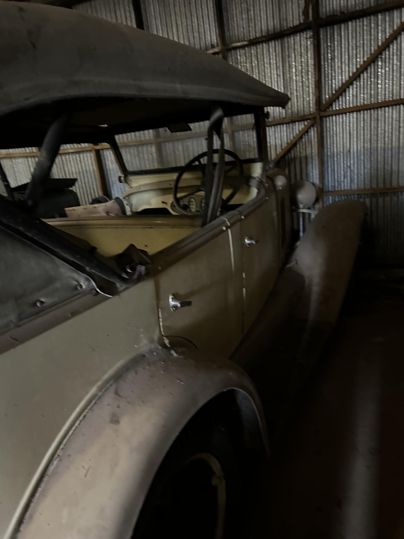 Any ideas what this car is? Chevy? Another barn find. Hope I don't get ...