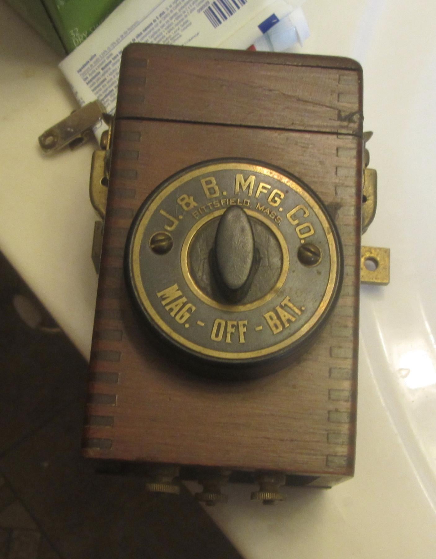NOS Magneto Box and Switch - What is it? - Antique Automobile Club of ...
