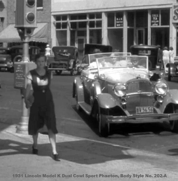 Antique car spotting in the movie "Hot Saturday" - General Discussion ...