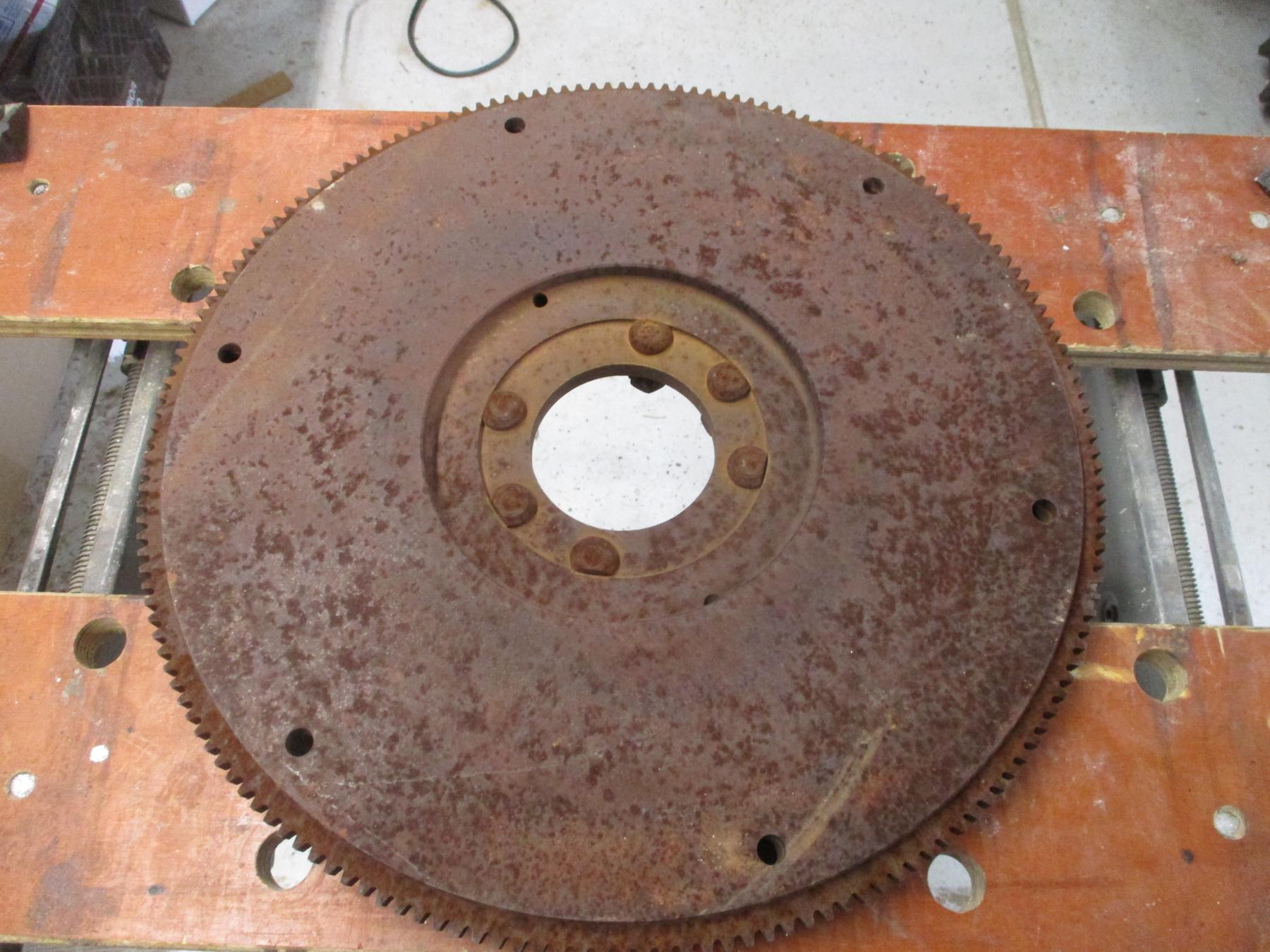 MOPAR flywheel with unusual bolt to crankshaft pattern - What is it ...