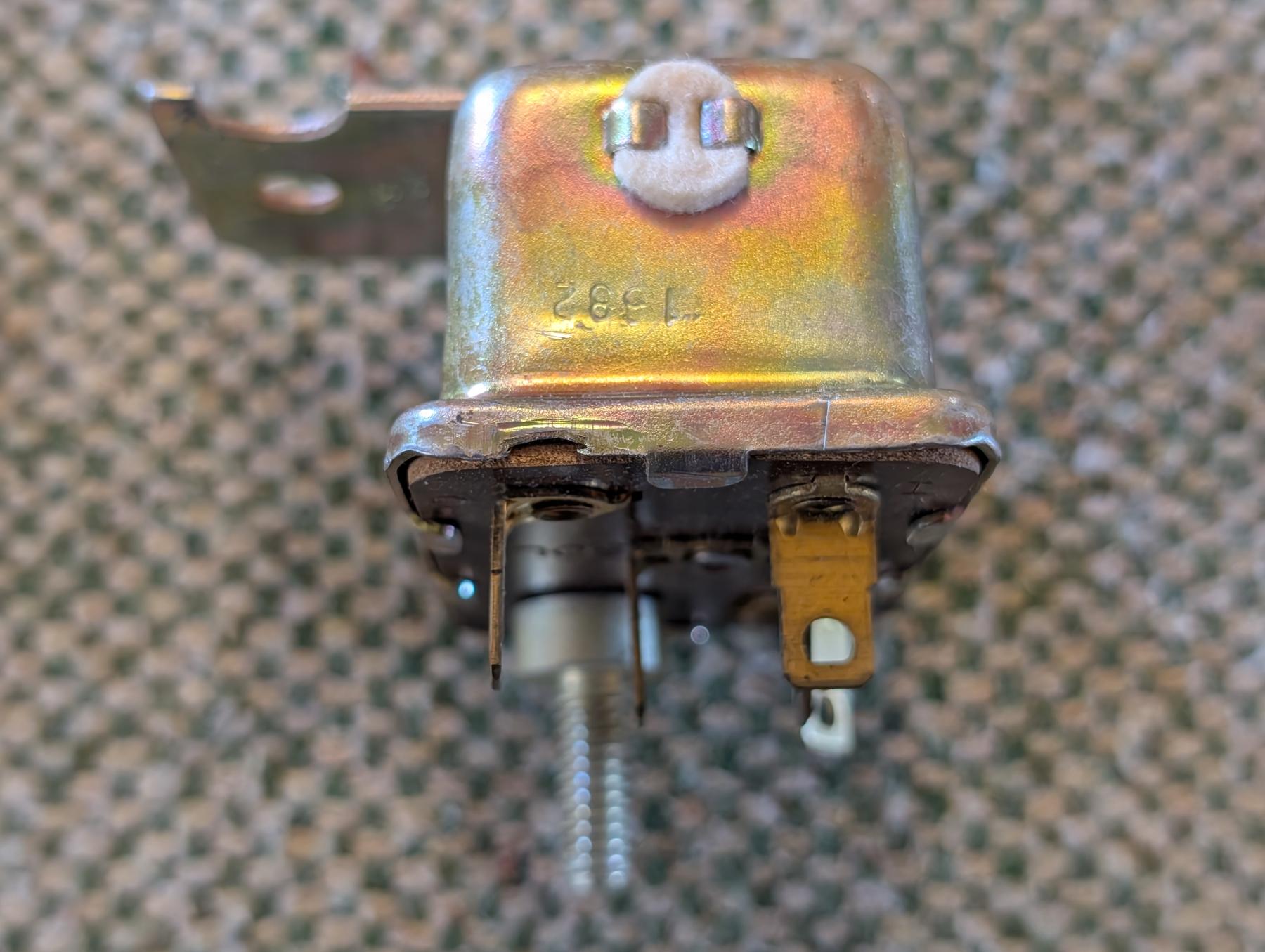 FOR SALE: 1977-1979 MoPar Starter Relay (Solenoid) NOS Borg-Warner S ...