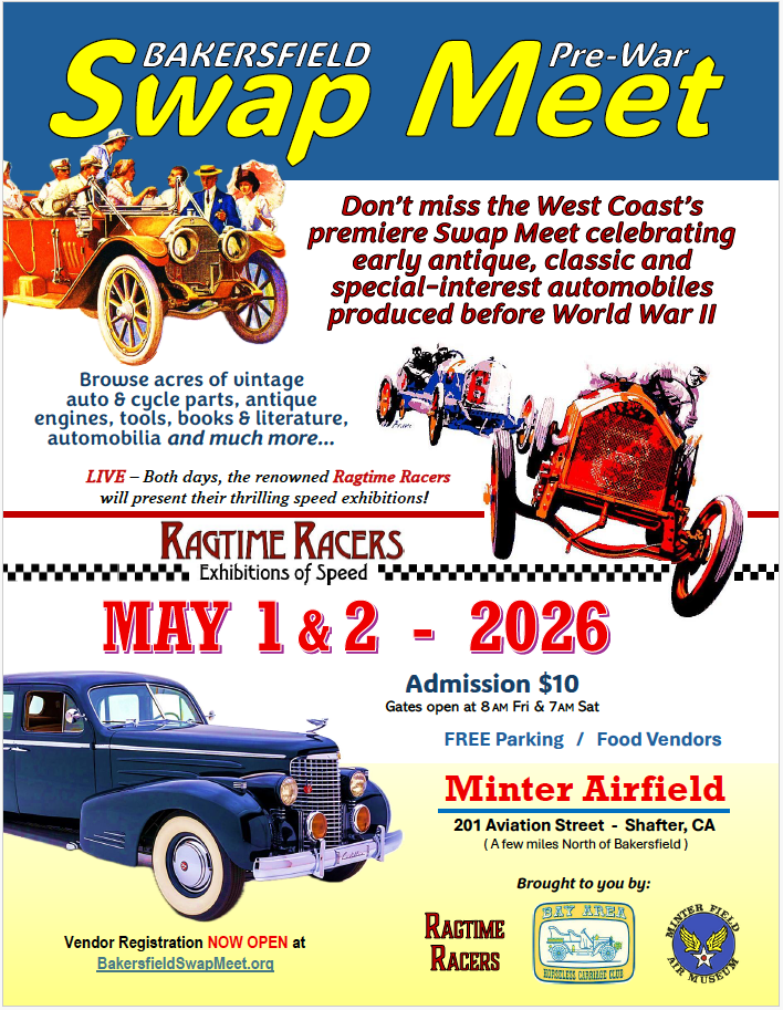 Prewar Swap Meet on West Coast - CCCA - General - Antique Automobile ...