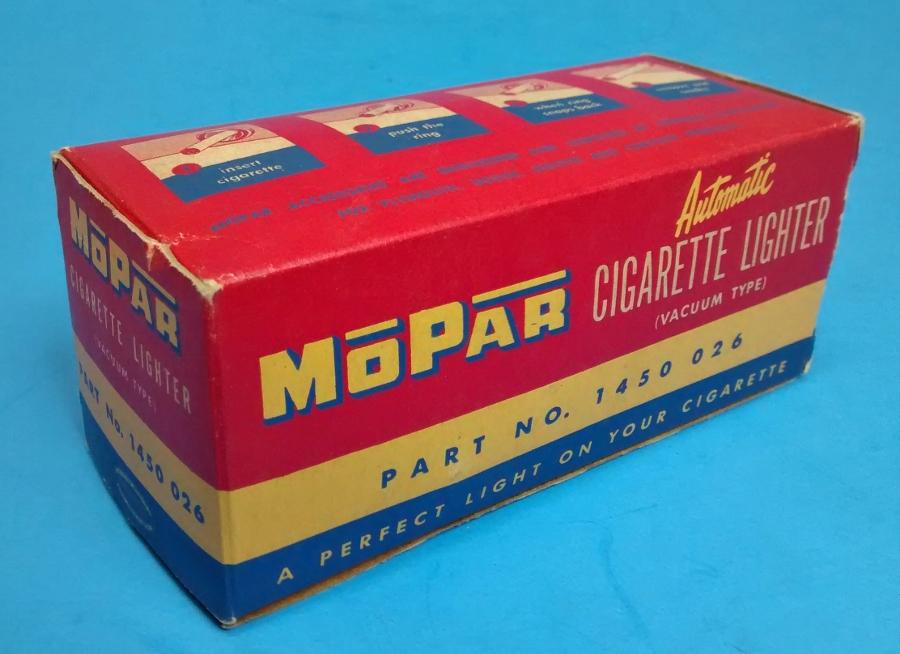NOS MOPAR Vacuum Operated Automatic Cigarette Lighter. 6v. 1948-1955 ...