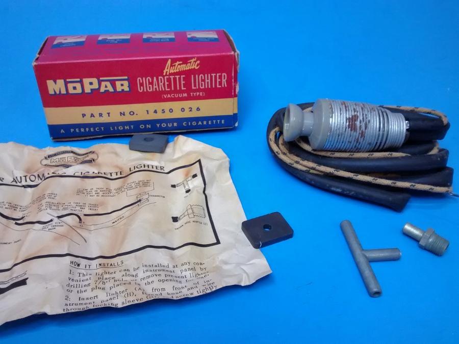 NOS MOPAR Vacuum Operated Automatic Cigarette Lighter. 6v. 1948-1955 ...