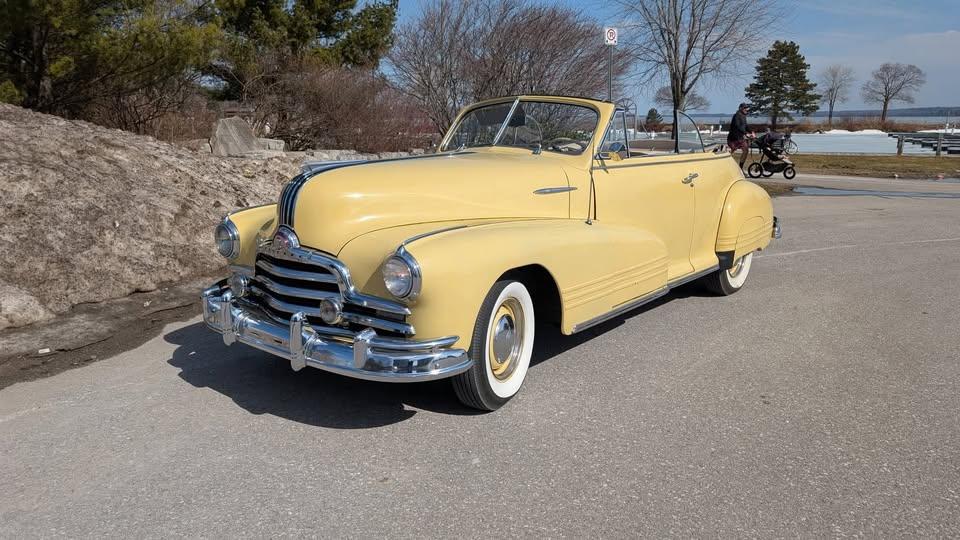 1947 Pontiac Torpedo 8 convertible - Barrie, ON - 40k - "Not Mine ...