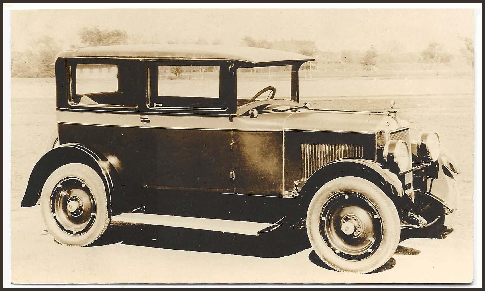 1920s small light car, disc wheels. What is it? - What is it? - Antique ...