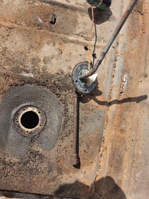 55 Special Gas Tank Weeping at the Drain - Buick - Post War - Antique ...