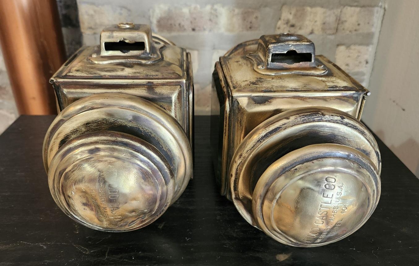 For Sale: Atwood-Castle Model 104 Brass Sidelamps NEW PHOTOS ADDED ...