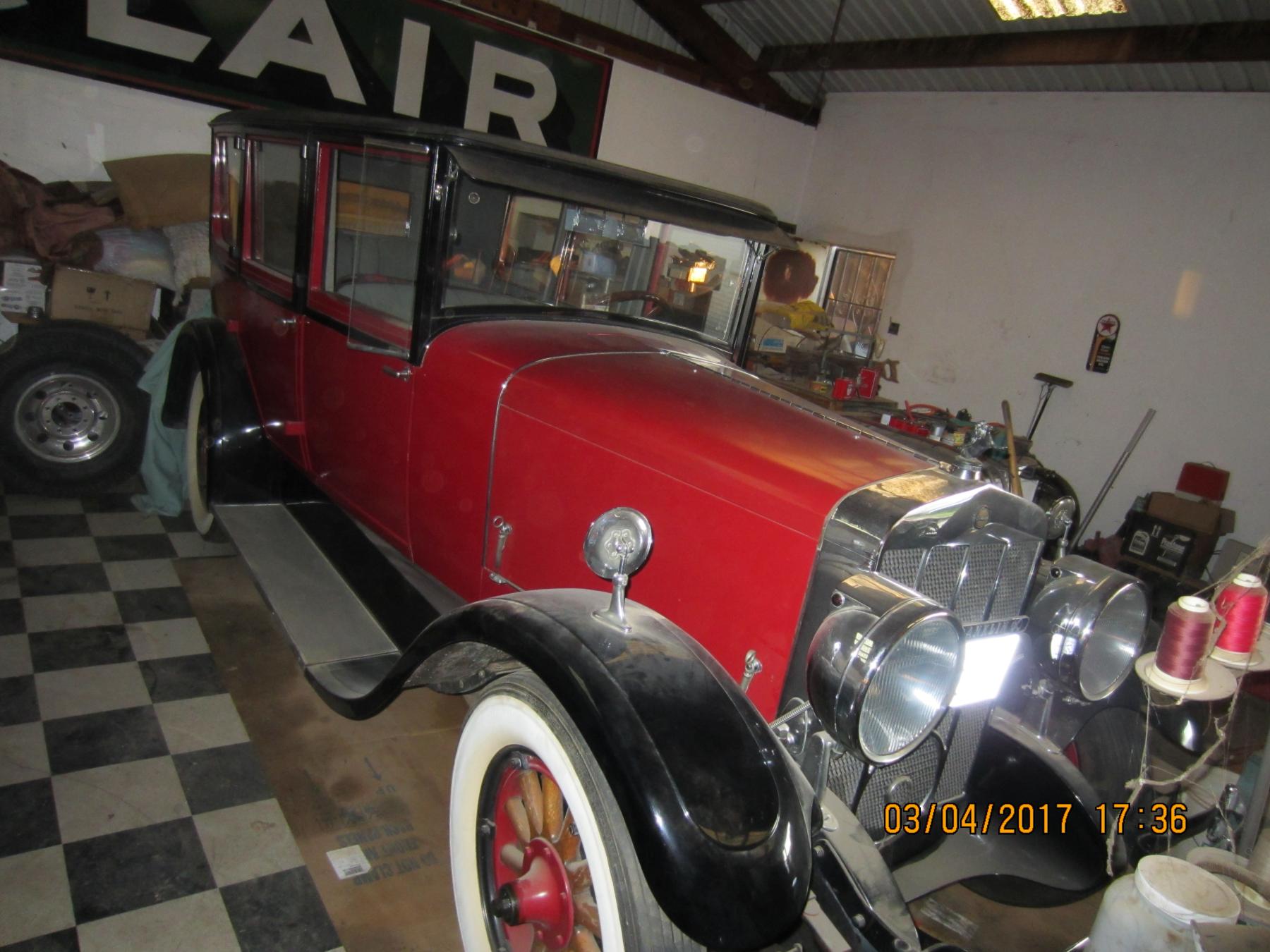 For Sale, 1928 Franklin 12 B sedan 10 k obo - Automobiles and Parts ...