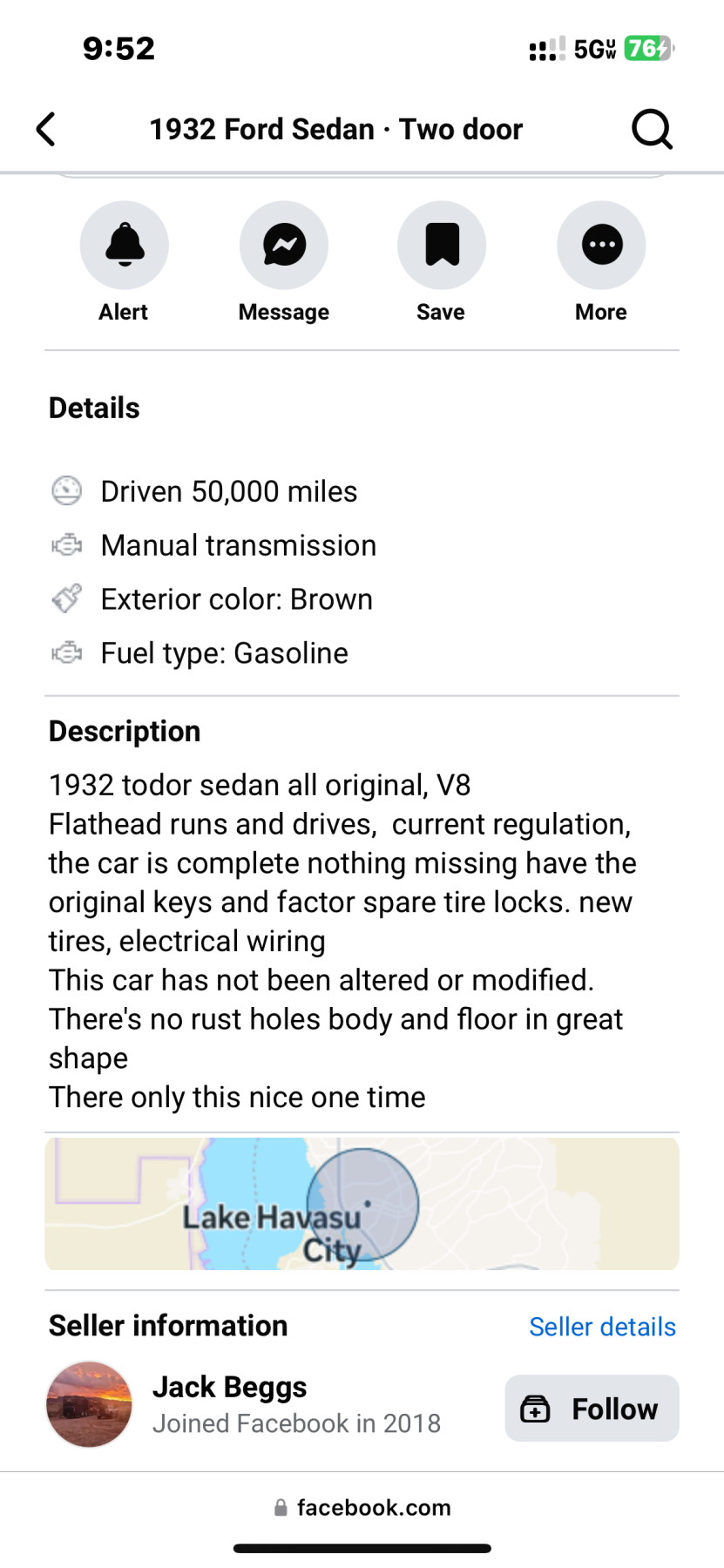 1932 Ford sedan two door, not mine. - "Not Mine" Automobiles For Sale ...