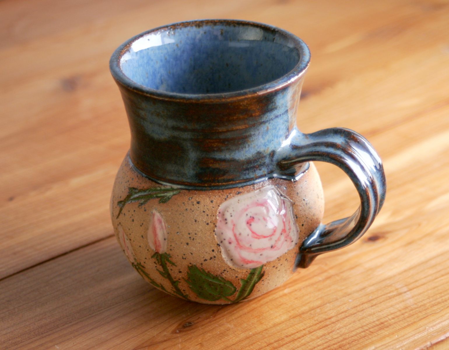 Special pink rose potbellied cup - Browse Member Galleries - Ceramic ...