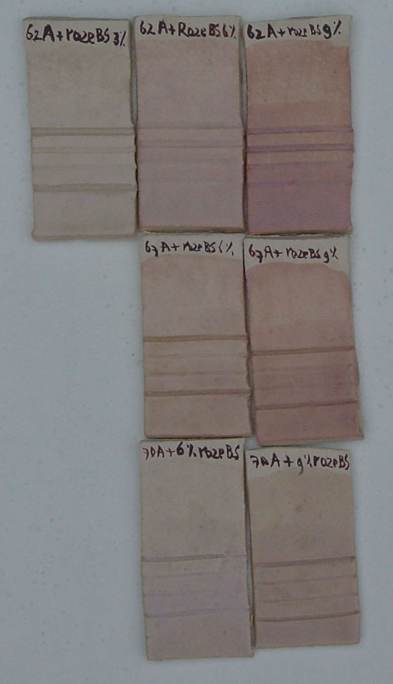 Pink Bodystain As Glazestain Problems - Clay and Glaze Chemistry ...