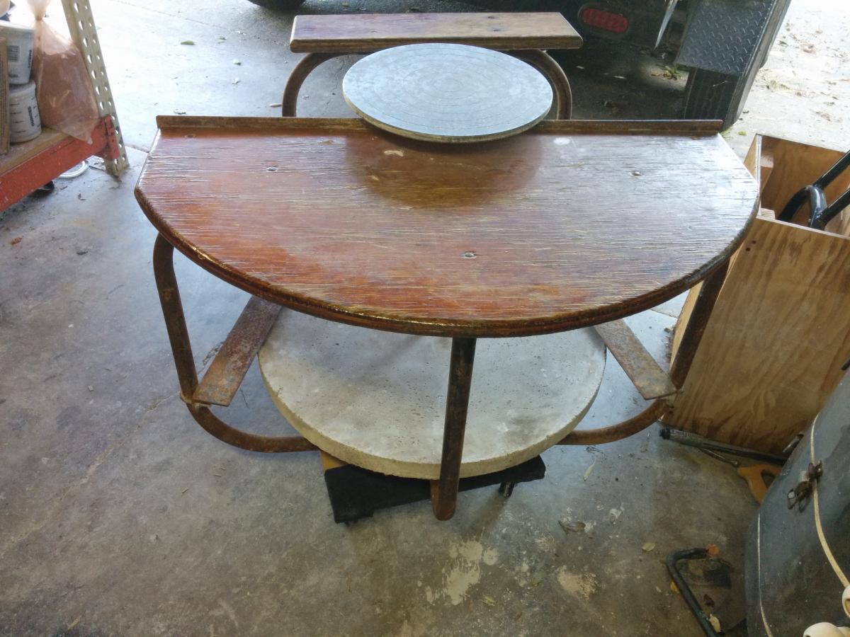 New (Early) Rusty Old Soldner Kickwheel Project. Paint Question ...