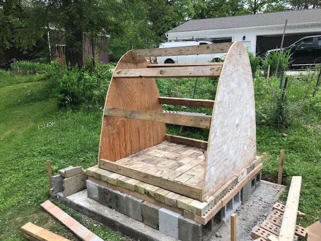 Building a catenary arch waste oil fueled kiln - Equipment Use and ...