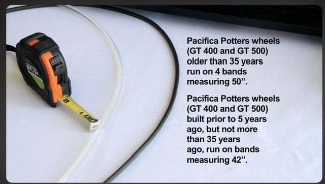 Pacifica GT400 Belt Replacement. - Equipment Use and Repair - Ceramic ...