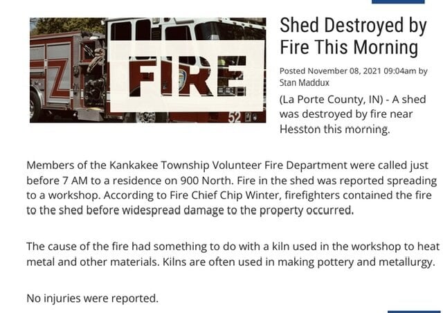 Shed spontaneously combusting - Studio Operations and Making Work ...