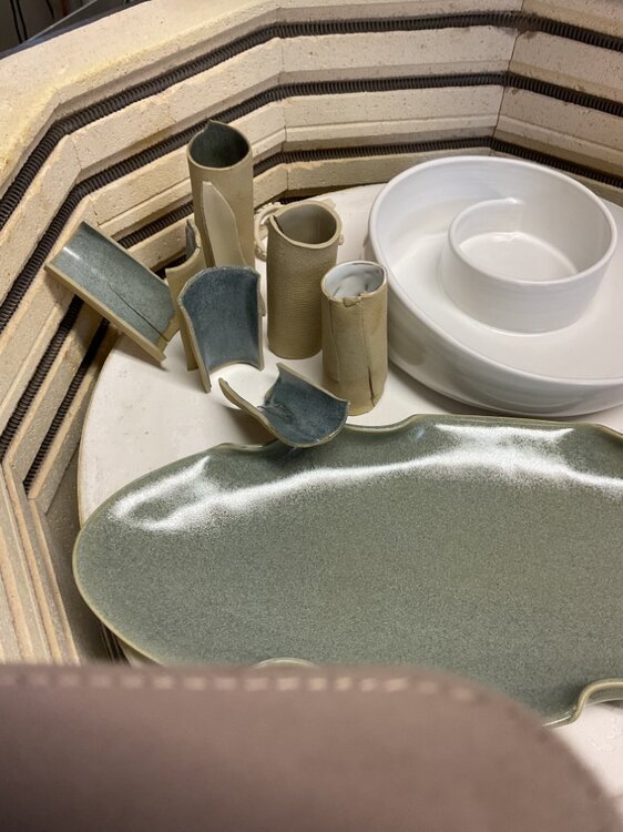 Glaze compression test - Clay and Glaze Chemistry - Ceramic Arts Daily ...