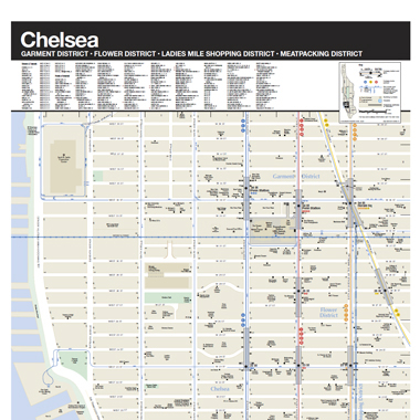Chelsea Neighborhood Map - Other Maps - NYC Transit Forums