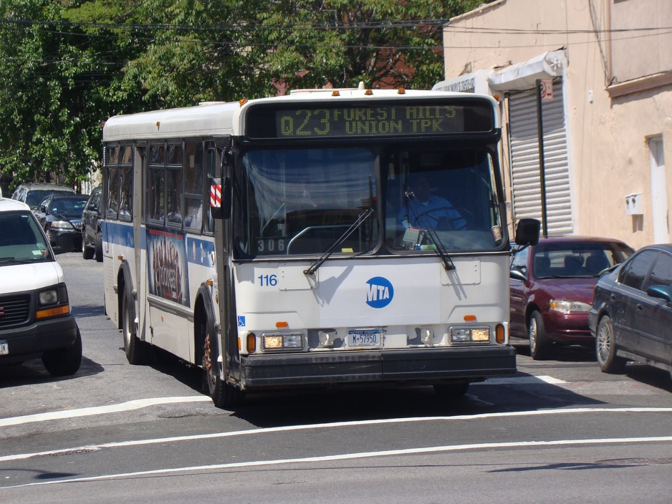 MTA Bus 1995 Orion Bus Industries #116 (former Bee-Line #416) on the ...