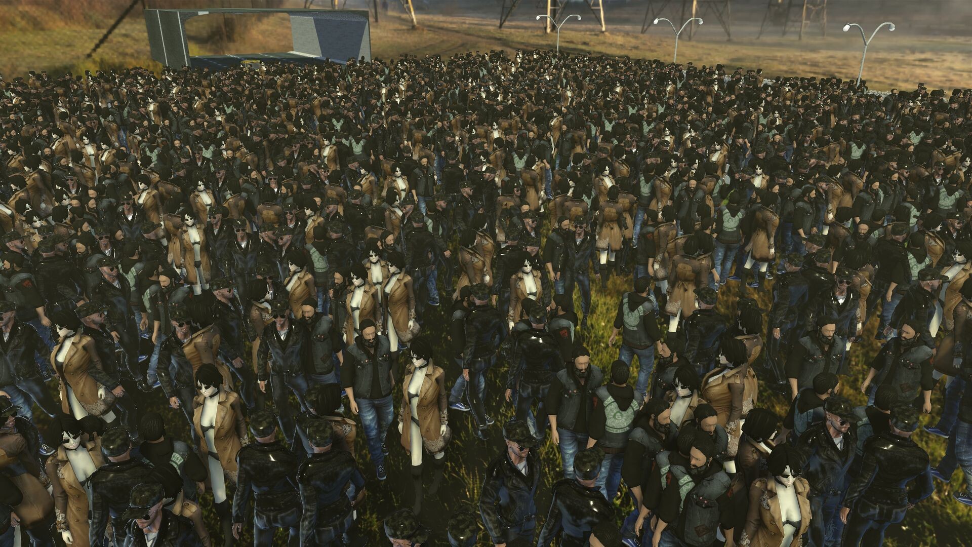 Crowd generator - need models - Creative Works Discussion - Klub Exile