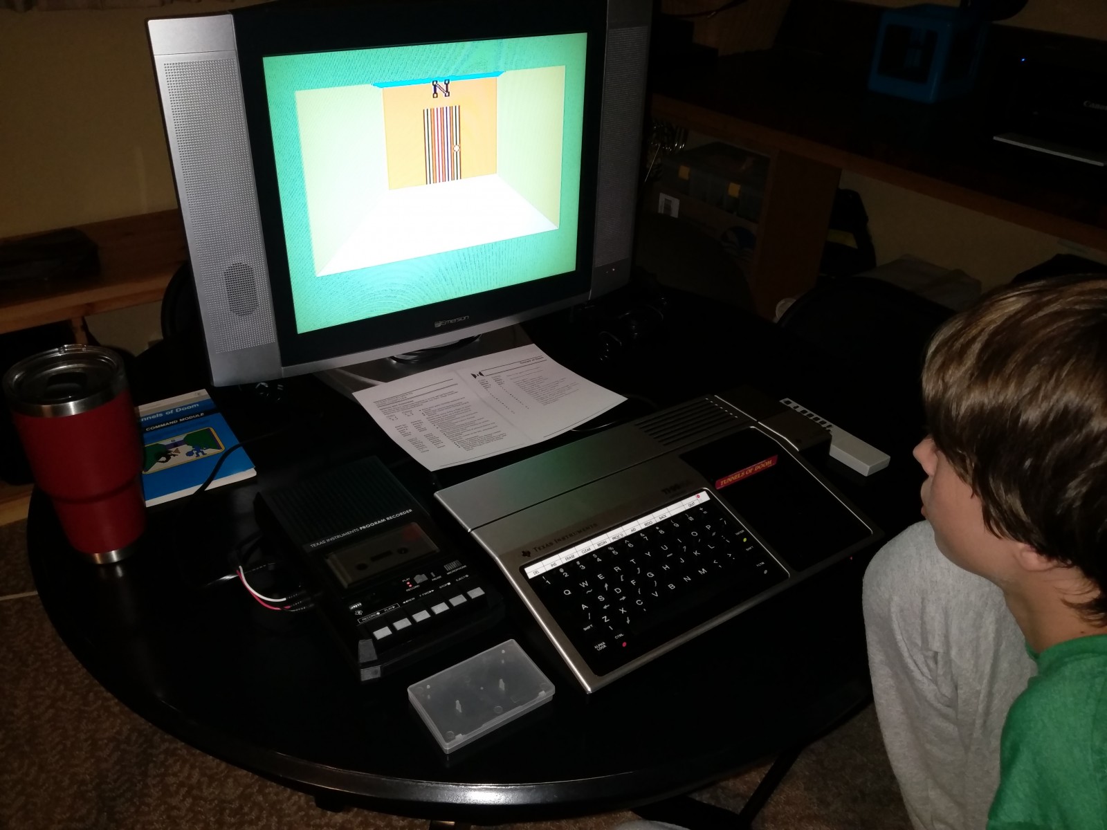 Cooper Playing TOD On TI99 - Member's Gallery - AtariAge Forums