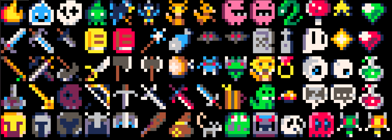 pico8 sprites - Member's Gallery - AtariAge Forums