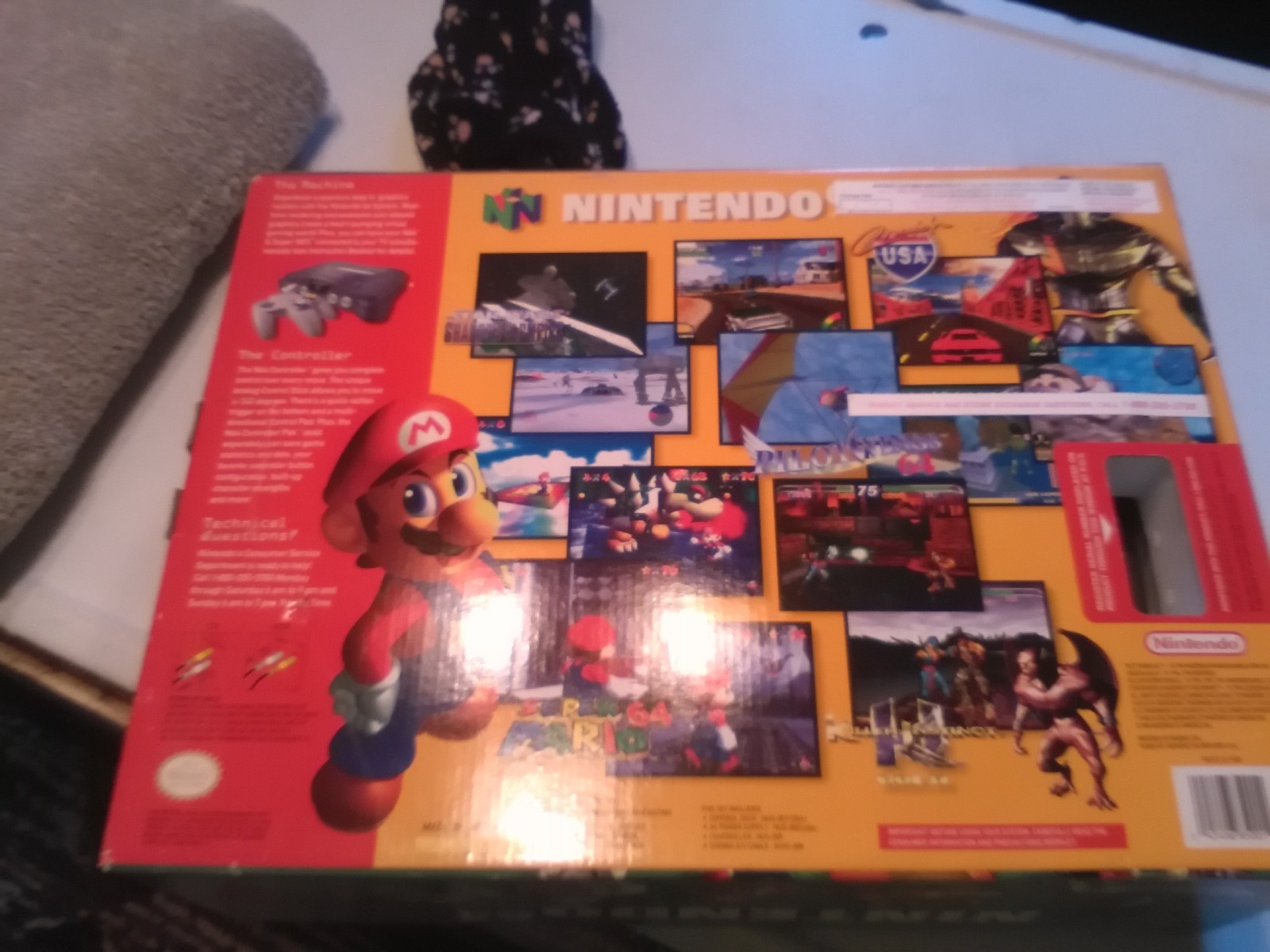 N64 Box shot, back - Member's Gallery - AtariAge Forums