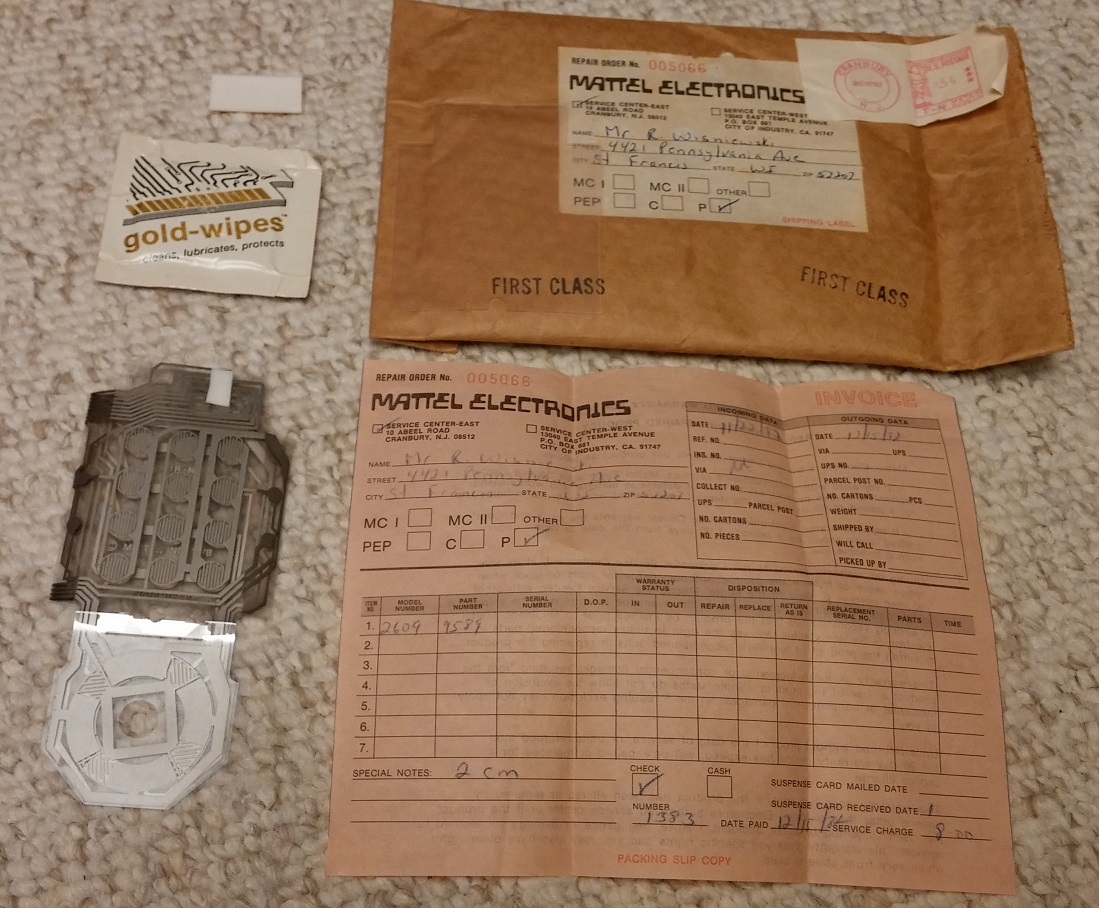 Intellivision Replacement Controller Matrix 3 - Collections - AtariAge ...