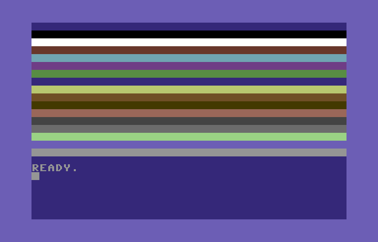 BASIC Color Bar Programs - Classic Computing Discussion - AtariAge Forums