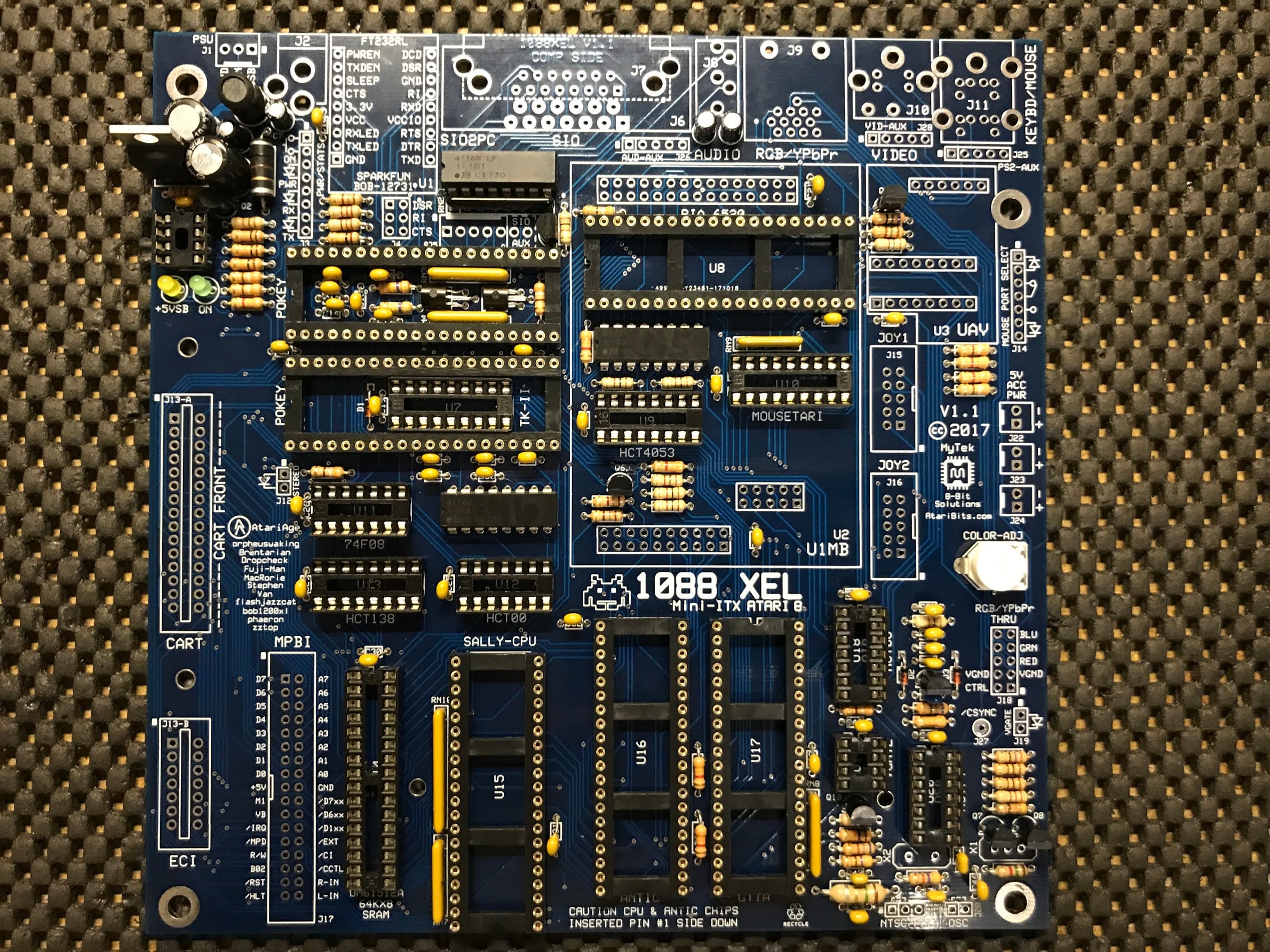 1088XEL Atari ITX Motherboard DIY Builders Thread - Page 6 - Atari 8 ...