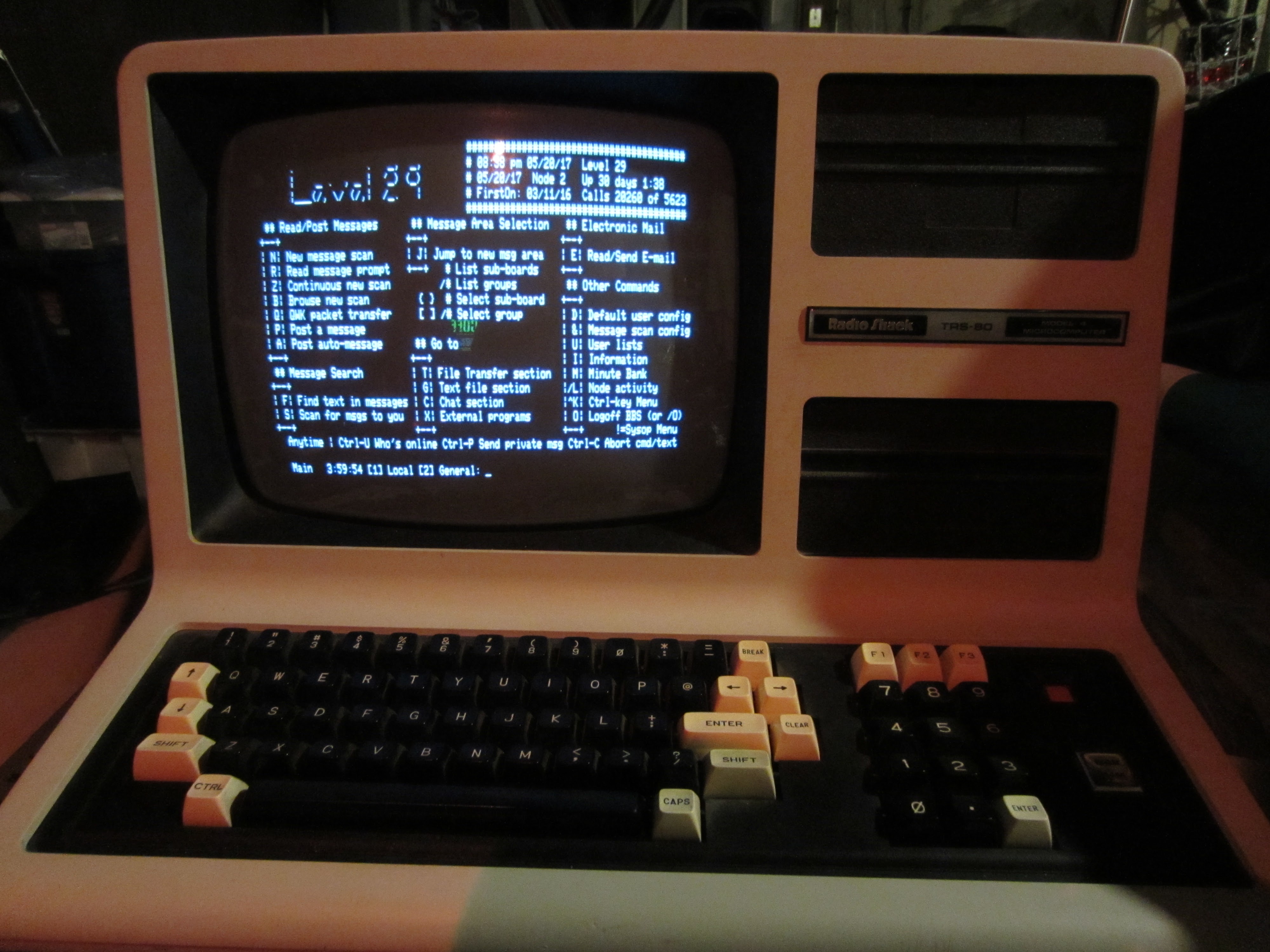 Telnet BBSing on the Model 4 - Tandy Computers - AtariAge Forums
